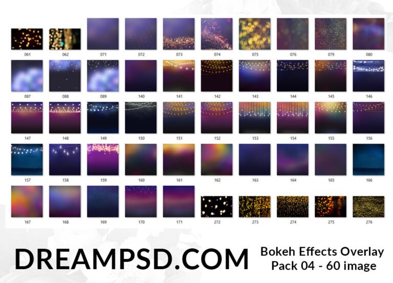 Bokeh Effects Overlay Pack 04 » dreampsd.com